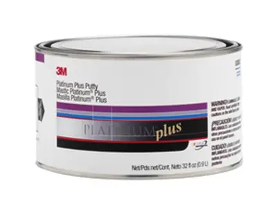 Body Filler Spot Putty - Automotive Refinishing Platinum Plus Putty MMM ...