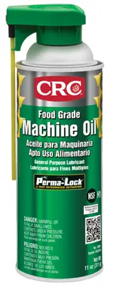 Lubricant - Multi-Purpose Spray 11 oz CRC Food Grade Machine Oil CRC ...