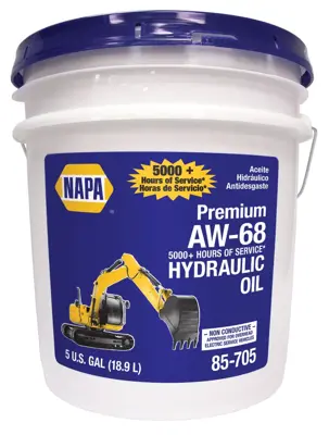 NAPA Premium AW68 Hydraulic Oil - 5 gal NHF 85705 | Buy Online - NAPA ...