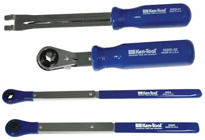 Brake Slack Adjuster Adjusting Tool Set Ken-Tool Air Brakes SPC 33210 ...