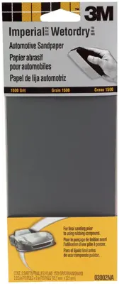 Sandpaper - Sheets 3M Imperial Wetordry Sandpaper 1500 Grit MMM 03002 ...
