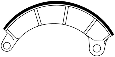 Haldex Brake Shoes MBI GG4708TCR | Buy Online - NAPA Auto Parts