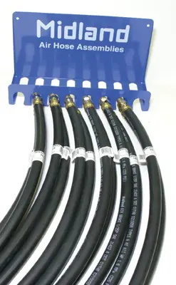 Air Brake Chamber / Drop Down Hose Assy - H/D Truck Haldex MBI DQ16002 ...