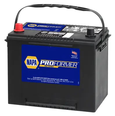 NAPA PROFORMER Battery 18 Months Free Replacement BCI No. 24 550 CCA ...