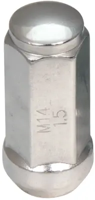 NAPA Chrome Plated Lug Nut 14 mm x 1.50 3/4 in (4) Lug Nuts NEA 319094 ...