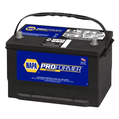 NAPA PROFORMER Battery 18 Months Free Replacement BCI No. 65 675 CCA ...