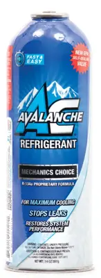 A/C Refrigerant Refill, R134a, Avalanche, CARB Approved NCB AVL121CA ...