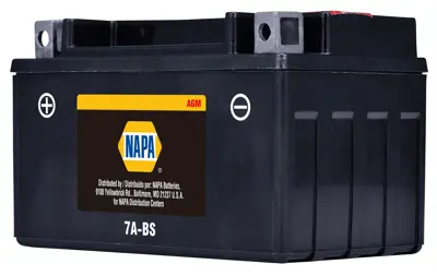 NAPA Power Sport Battery 3 Months Free Replacement BCI No. NA 100 CCA ...
