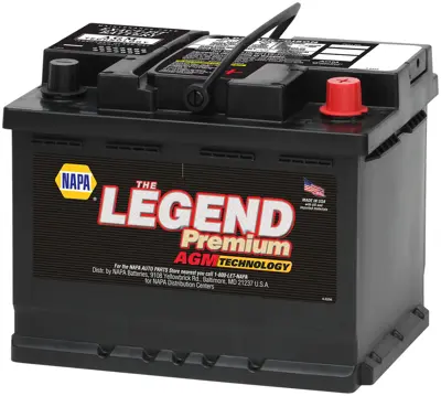 NAPA Class I Battery 36 Months Free Replacement BCI No. 47 600 CCA BAT ...