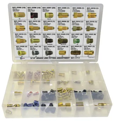 NAPA Brake Line Fitting Assortment BLI 6411711 | Product Details