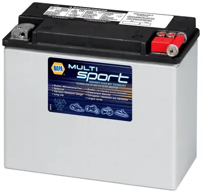 NAPA Multisport Battery 12 Months Free Replacement BCI No. NA 340 A RNB ...