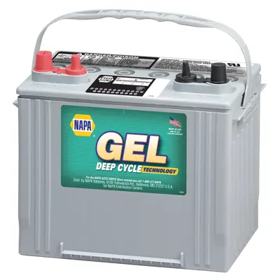NAPA Deep Cycle Gel Battery BCI No. 24 3 Months Free Replacement BAT ...
