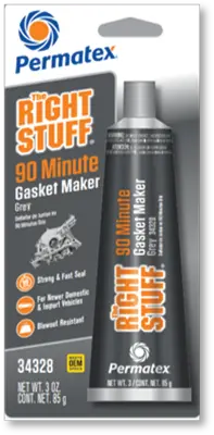 Permatex The Right Stuff Grey 90 Minute Gasket Maker - 3 oz PTX 34328 ...