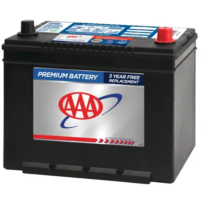 AAA Premium Battery 36 Months Free Replacement BCI No. 124R 700 CCA BAT ...