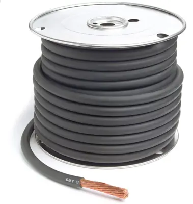 Grote® Black 2/0 Gauge Battery Cable - Sold Per Foot GRO 825700FT | Buy ...