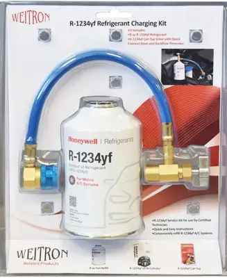 Honeywell R-1234yf Refrigerant Charging Kit NFR R1234YFKIT | Buy Online ...