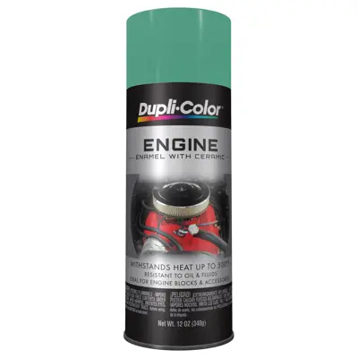 Duplicolor Paint Engine Enamel with Ceramic, Alpine Green, DE1618 ...