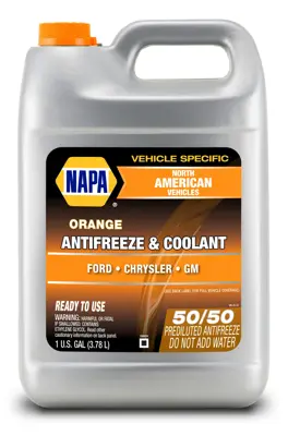 NAPA OE North American Orange Cooling System Antifreeze Ready To Use 1 ...