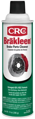 CRC Brākleen Brake Parts Cleaner Non-Chlorinated Low VOC 14 oz CRC ...
