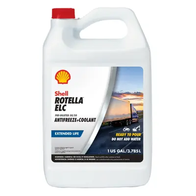 Shell Rotella Cooling System Antifreeze Ready To Use 1 gal (US) SHE ...