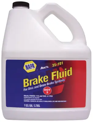 NAPA Brake Fluid Mac's DOT 3 Brake Fluid - 1 gal NBF 35101 | Buy Online ...