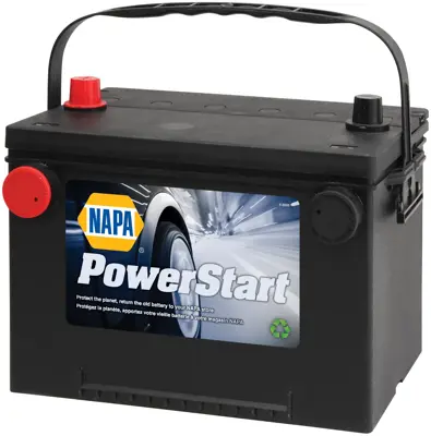 NAPA Powerstart Battery 36 Months Free Replacement BCI No. 34,BCI No ...