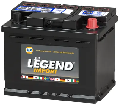 NAPA The Legend Import Battery 48 Months Free Replacement BCI No. 47 ...